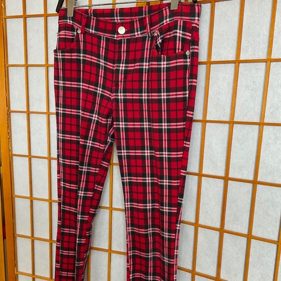 Faded Glory | Pants & Jumpsuits | Faded Glory Stretch Red Plaid ...